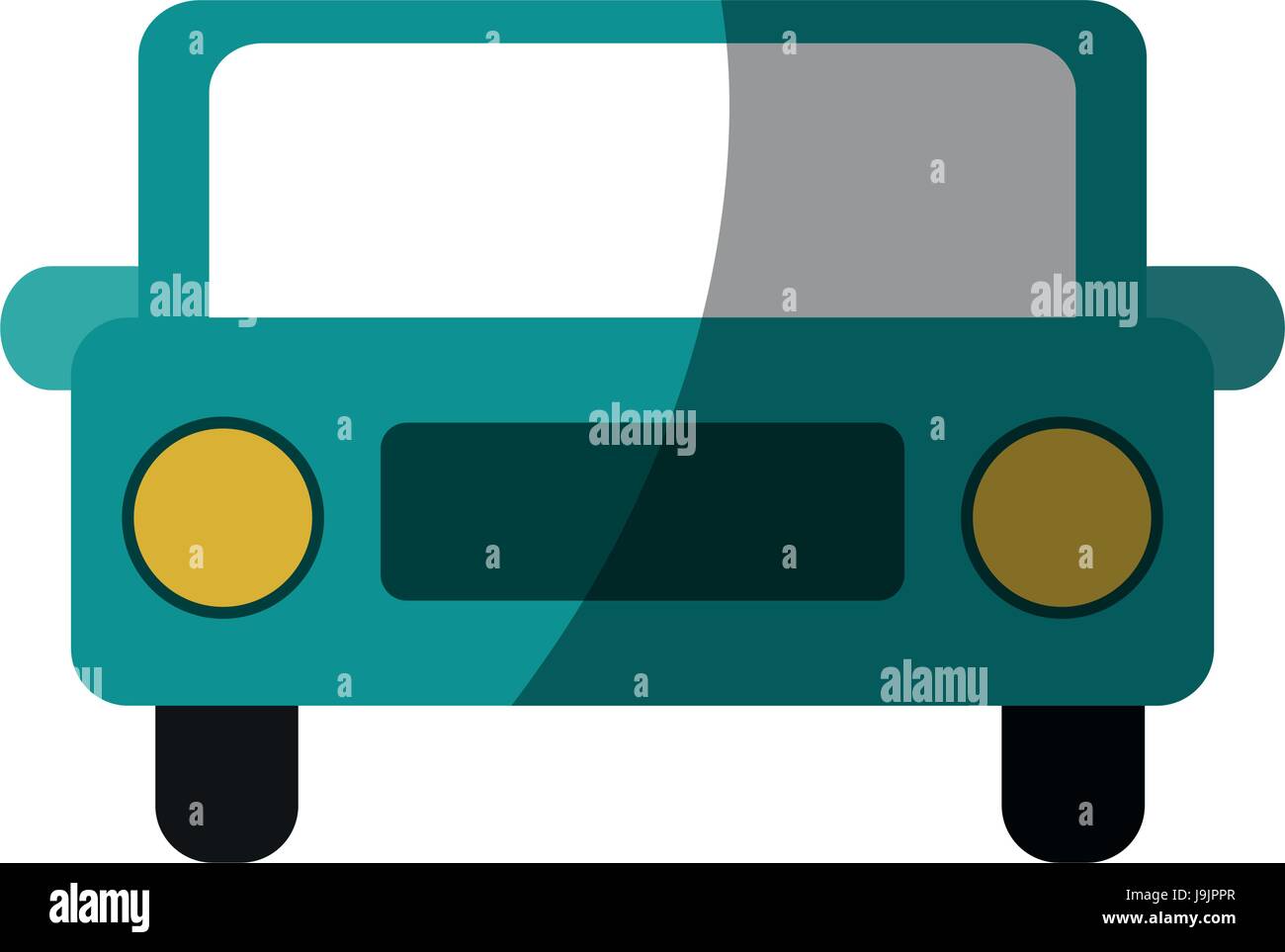 car frontview icon image Stock Vector Image & Art - Alamy