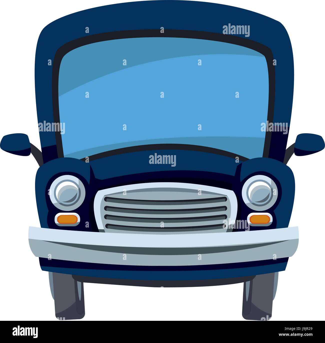 cartoon car transport travel empty Stock Vector Image & Art - Alamy