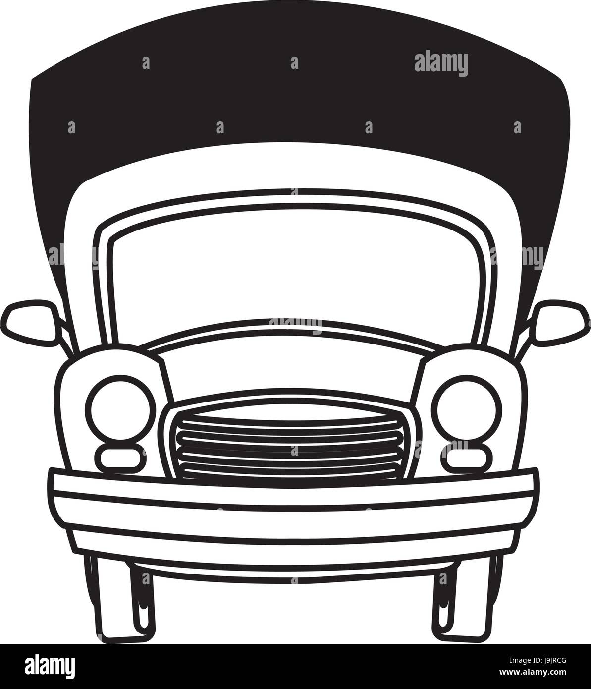 cartoon car transport travel empty Stock Vector Image & Art - Alamy