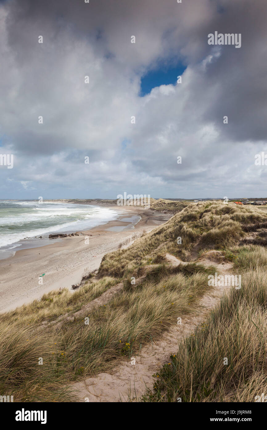 Denmark, Jutland, Klitmoller, windsurfing capital of Denmark ...