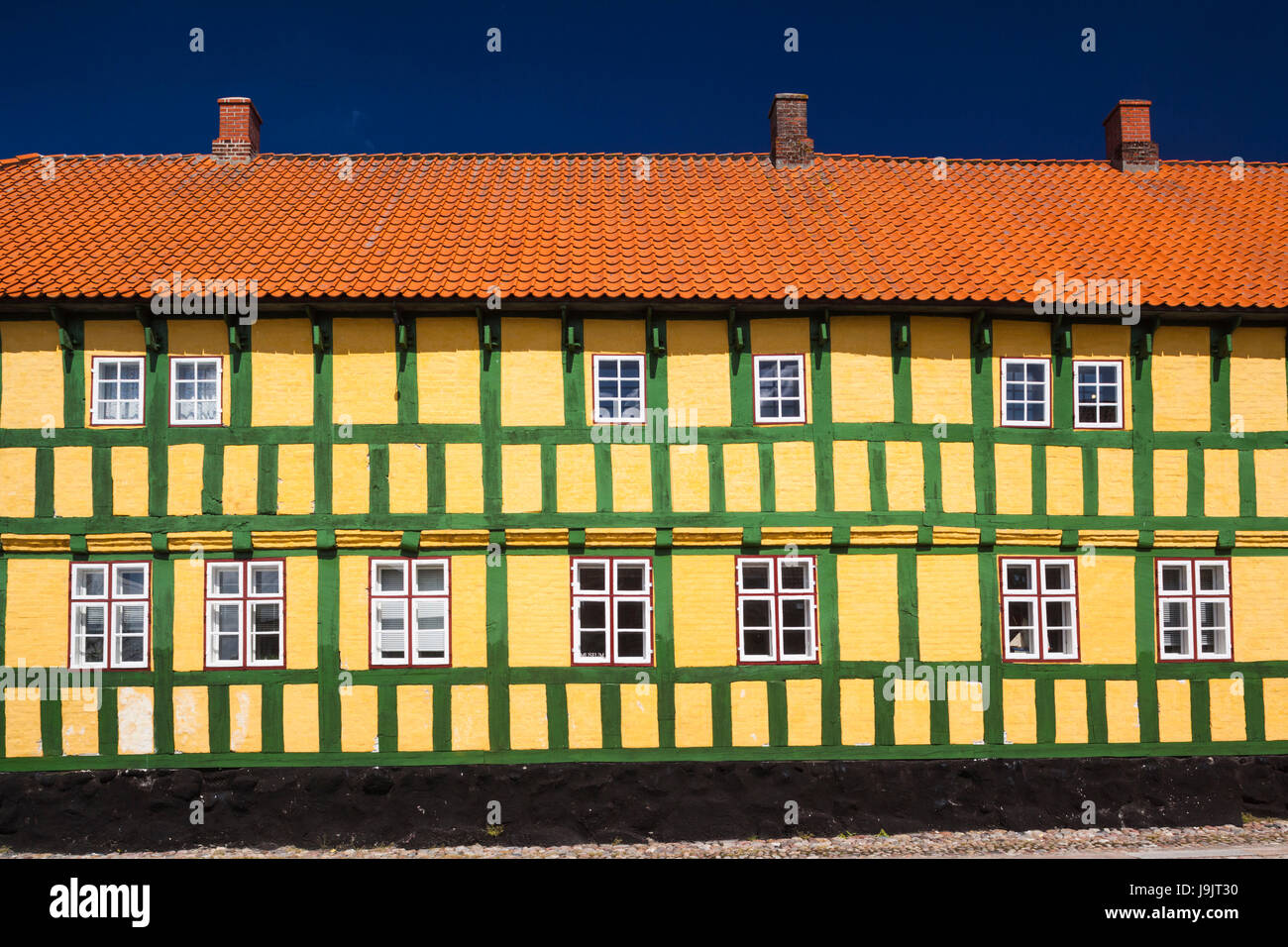 Denmark, Jutland, Grenaa, Museum Ostjylland-Grenaa, museum exterior ...