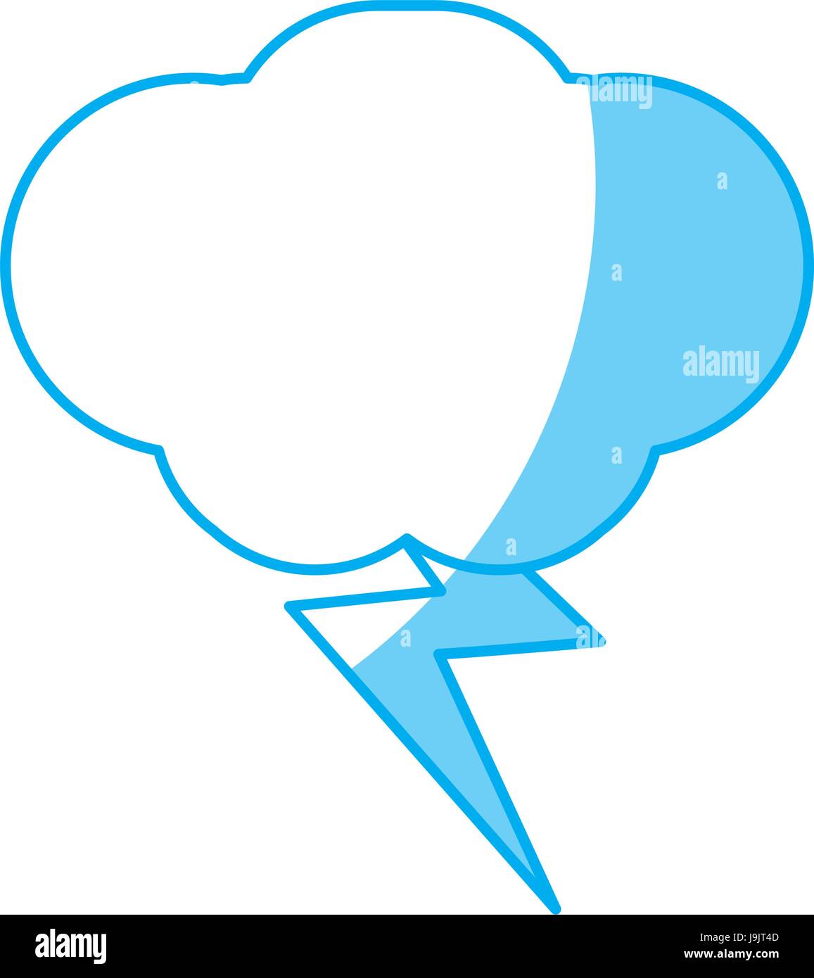 thunder and cloud icon Stock Vector Image & Art - Alamy