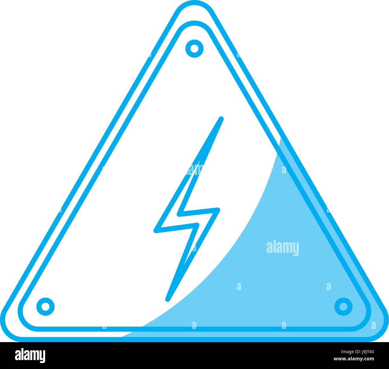 electric warning sign icon Stock Vector Image & Art - Alamy