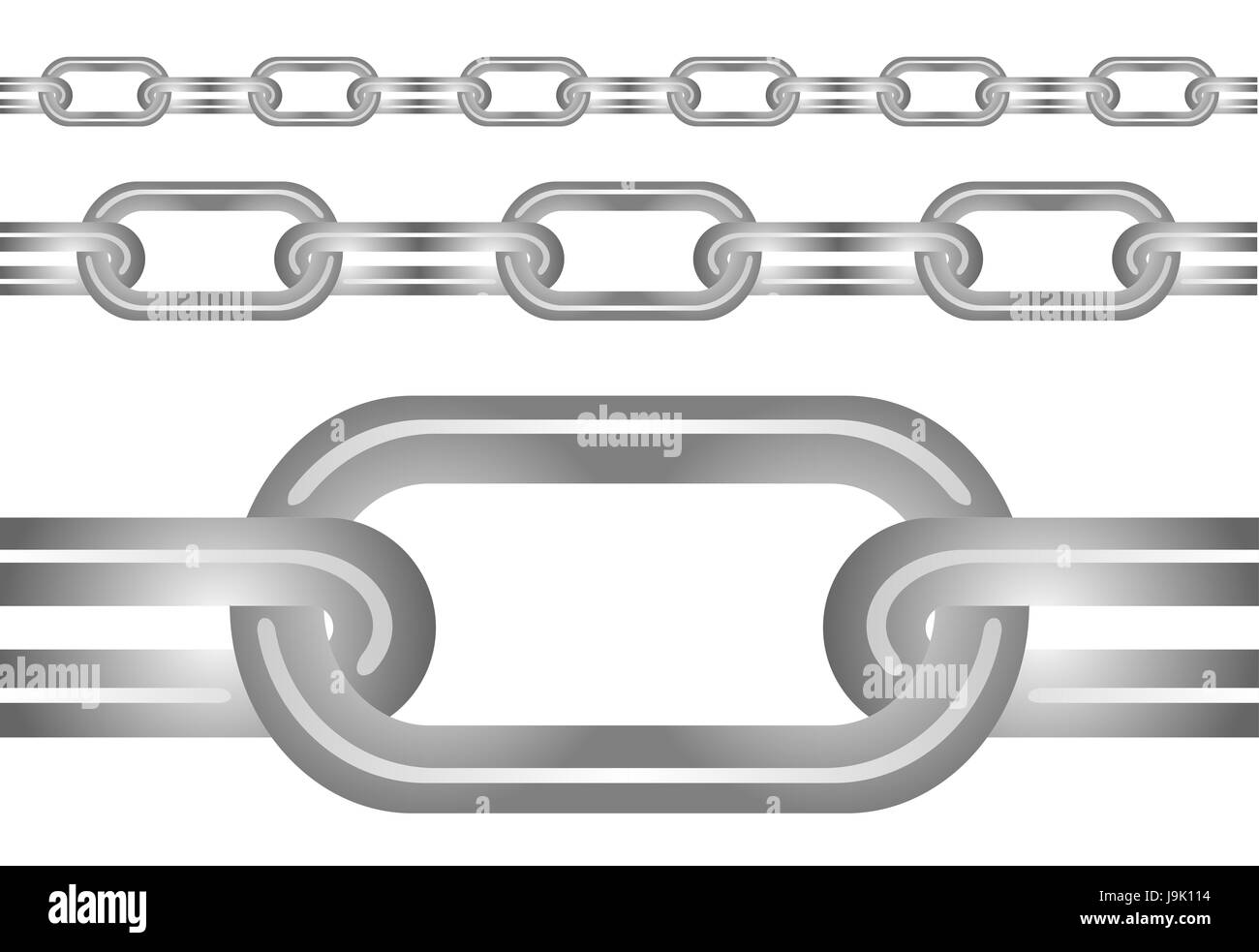 Seamless metal chain Stock Photo - Alamy