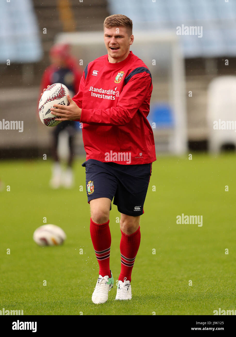 British & Irish Lions Owen Farrell during the kickers session at the ...