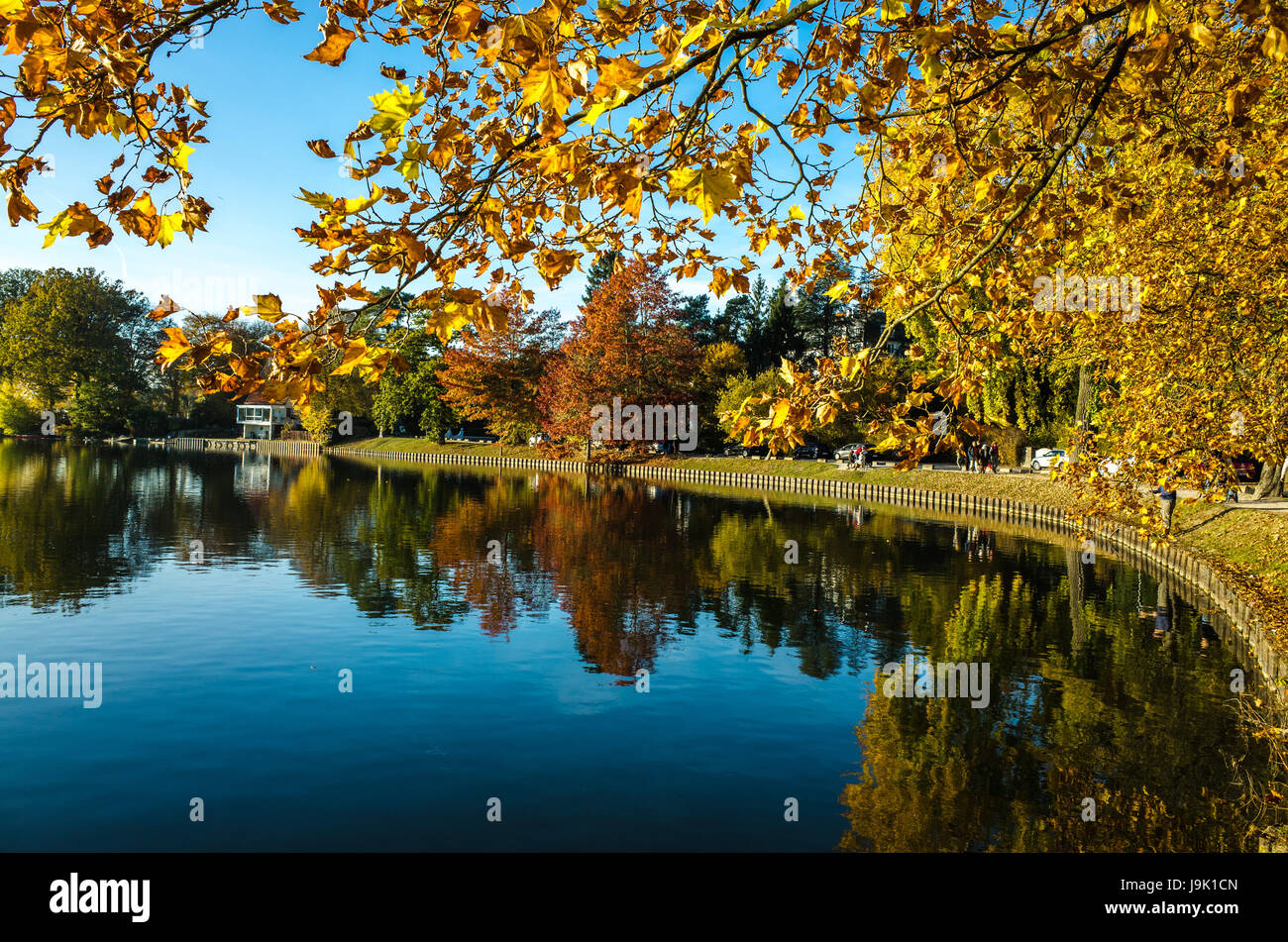 Lake Genval, Belgium Stock Photo - Alamy