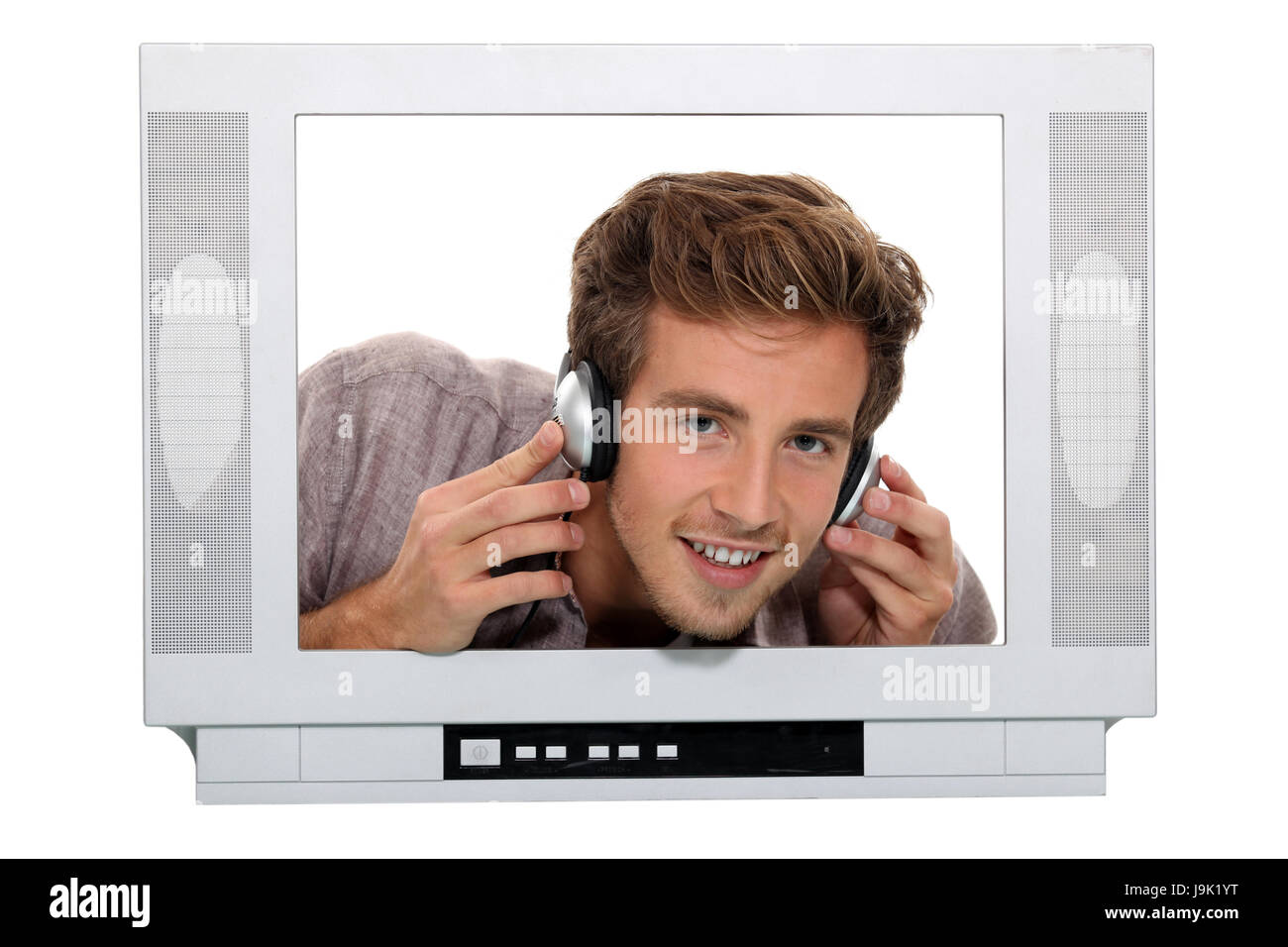 person, under, character, behind, television, tv, televisions, cartoon ...