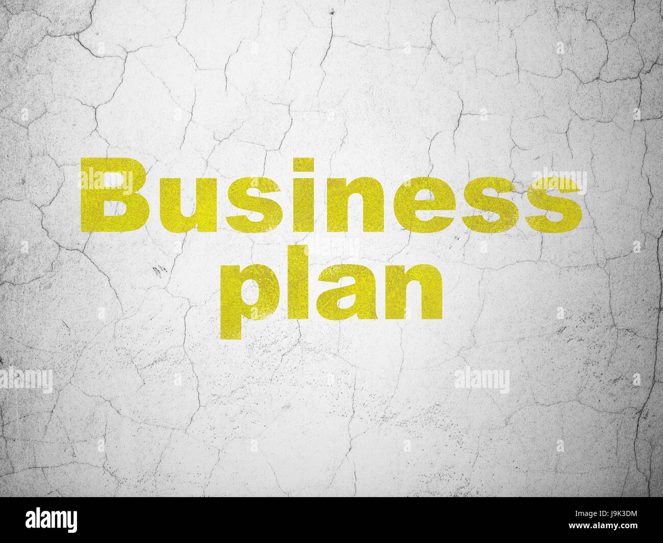 Finance concept: Business Plan on wall background Stock Photo - Alamy