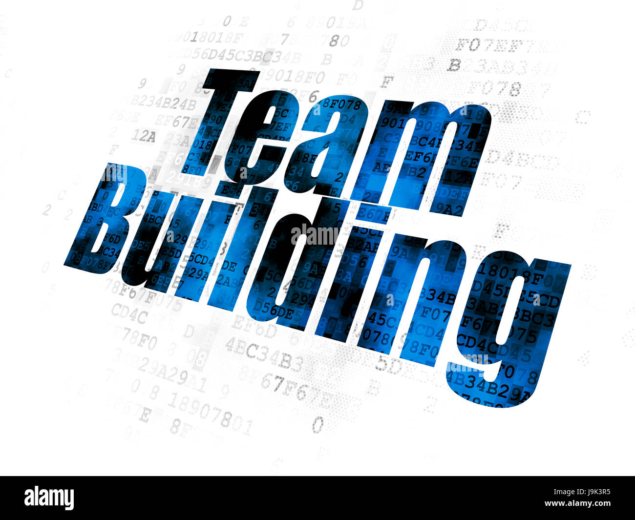 Business concept: Team Building on Digital background Stock Photo - Alamy