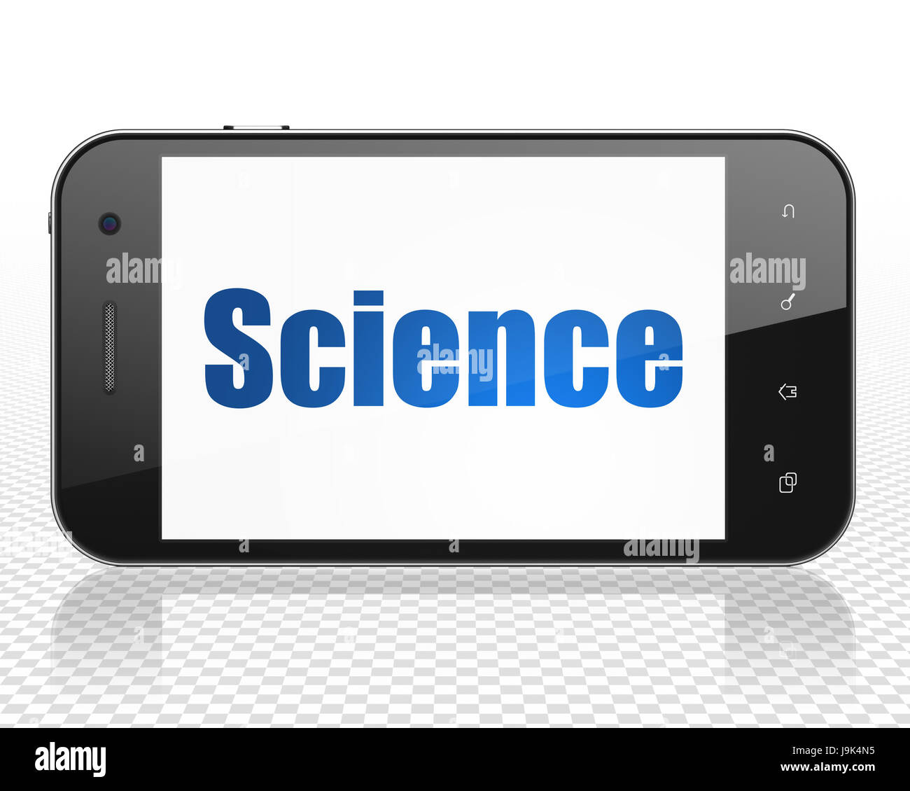 Science concept: Smartphone with Science on display Stock Photo - Alamy