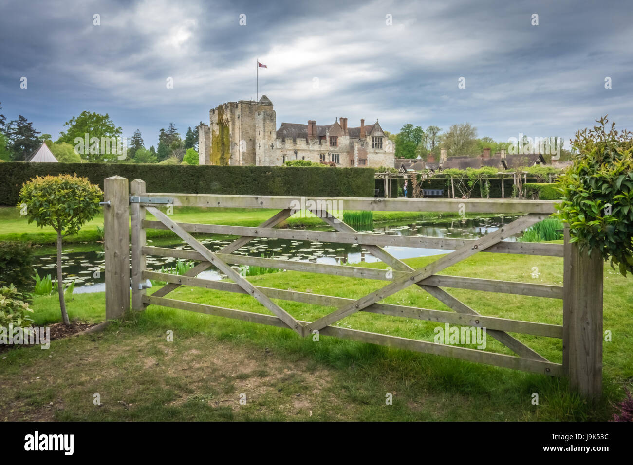 Hever Castle, England - April 2017 : Hever Castle located in the ...