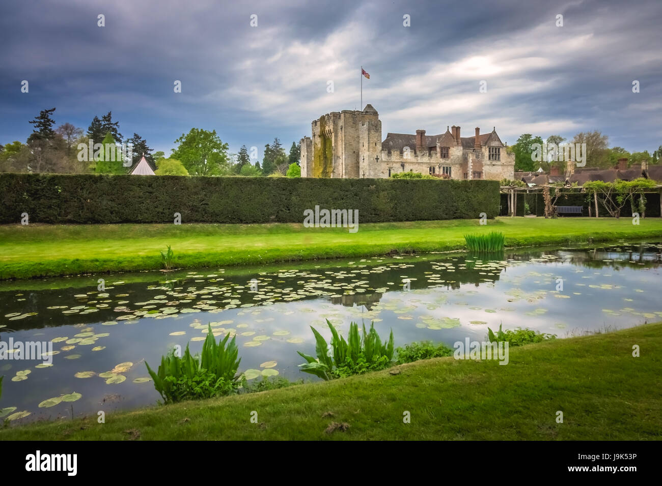 Hever Castle, England - April 2017 : Hever Castle located in the ...
