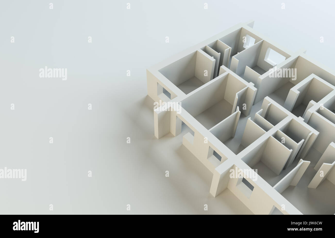 Abstract white floor. Top view Stock Photo - Alamy