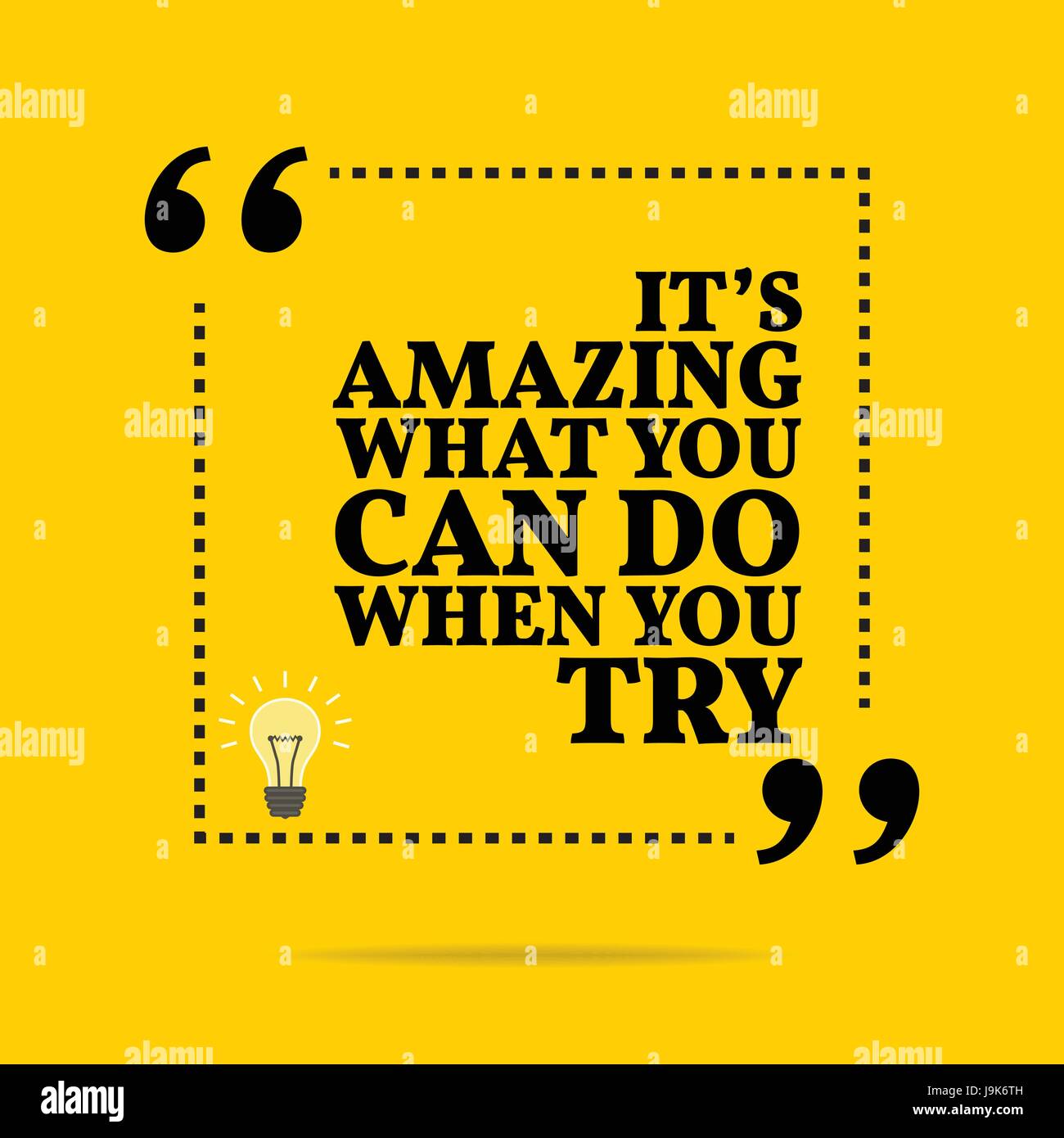 Inspirational motivational quote. It's amazing what you can do when you ...