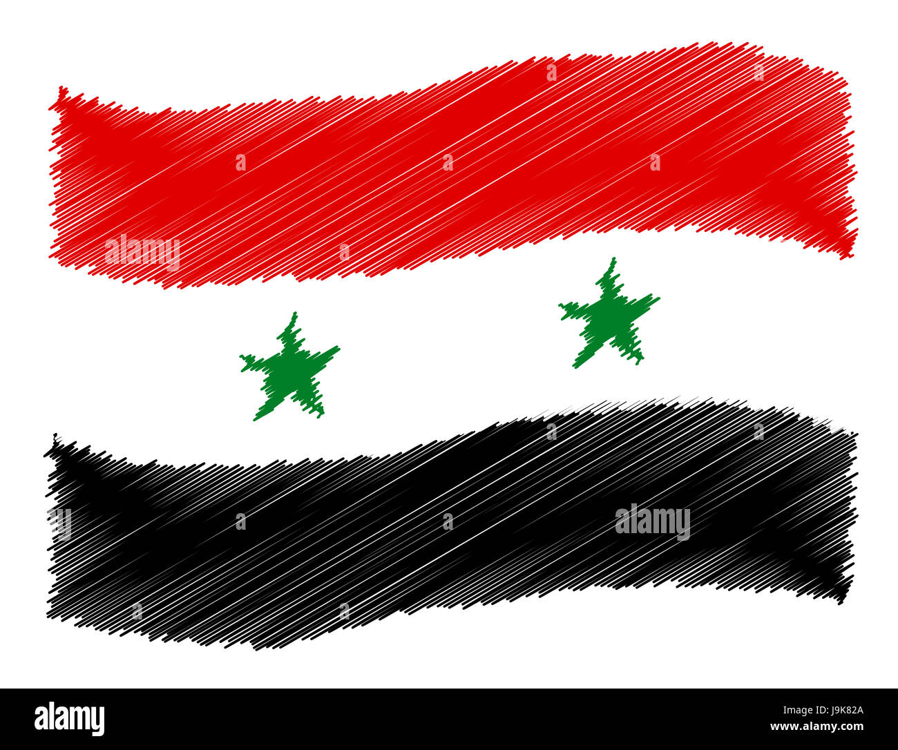 sketch - syria Stock Photo - Alamy