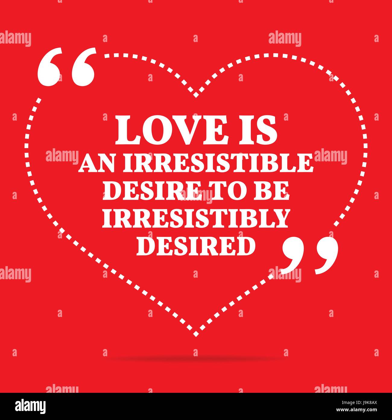 Irresistible desire Stock Vector Images - Alamy