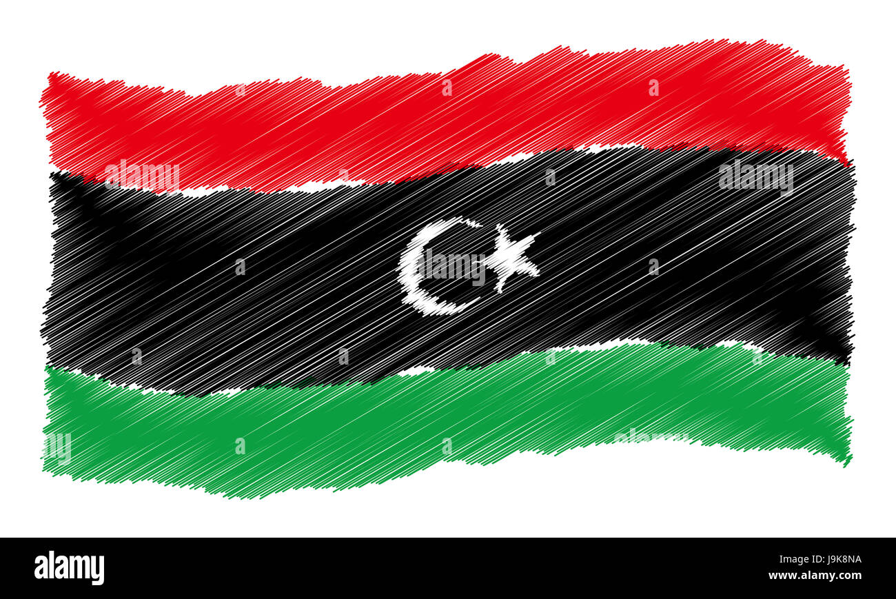 sketch - libya Stock Photo - Alamy