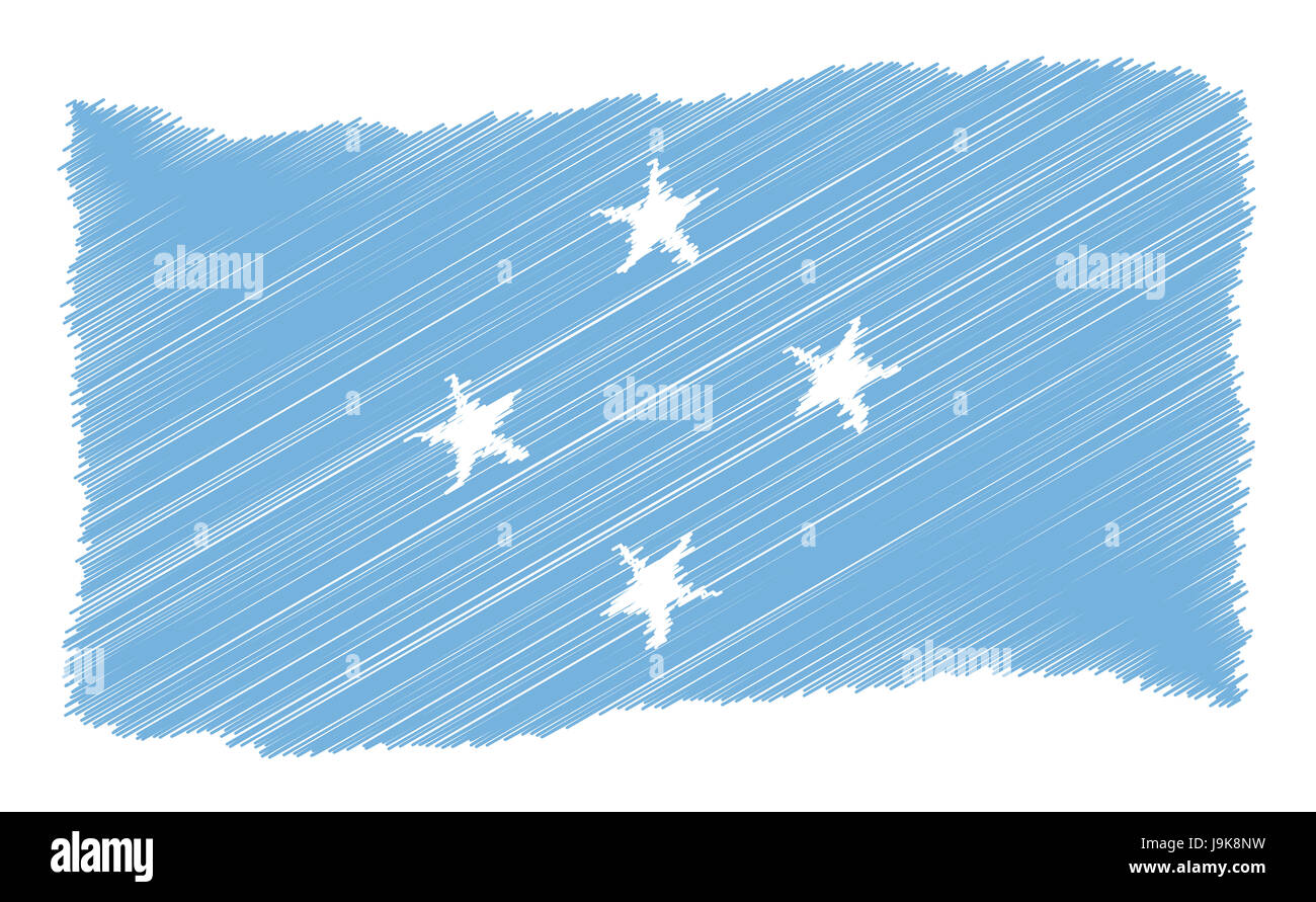 sketch - micronesia Stock Photo - Alamy