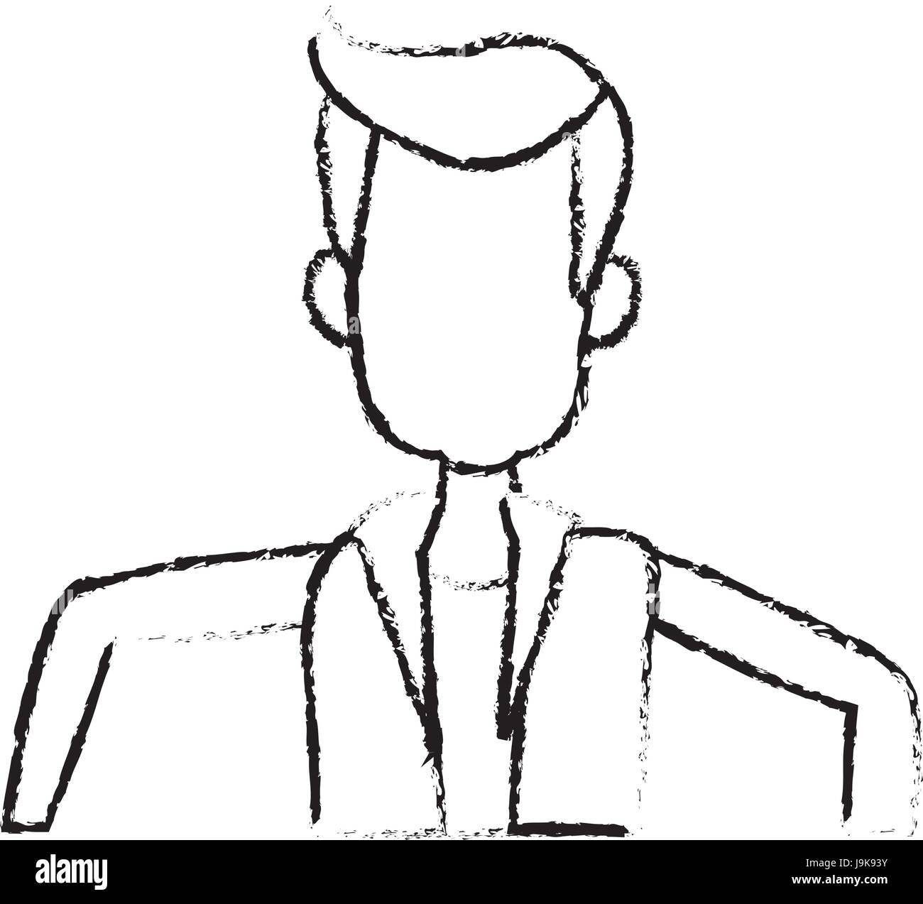 cartoon man happy enjoy expressive vector illustration Stock Vector ...