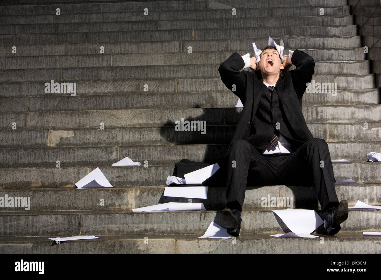 guy, gesture, stairs, humans, human beings, people, folk, persons ...