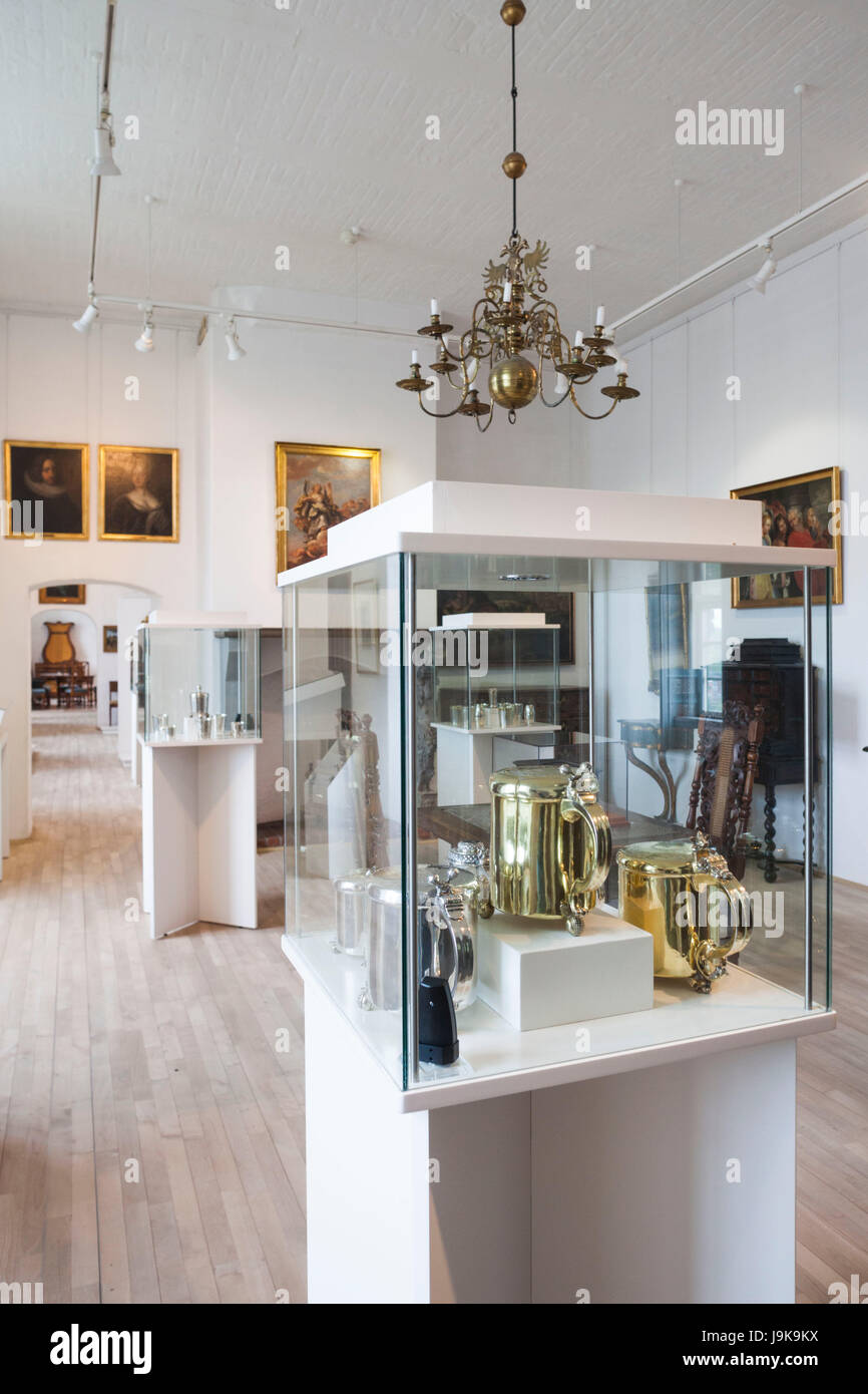 Denmark, Jutland, Kolding, Koldinghus Castle, interior gallery Stock ...