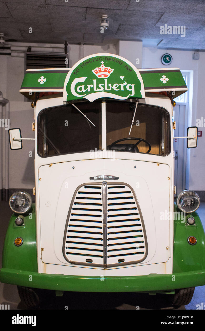 Denmark, Zealand, Copenhagen, Vesterbro, Carlsberg Brewery, delivery ...