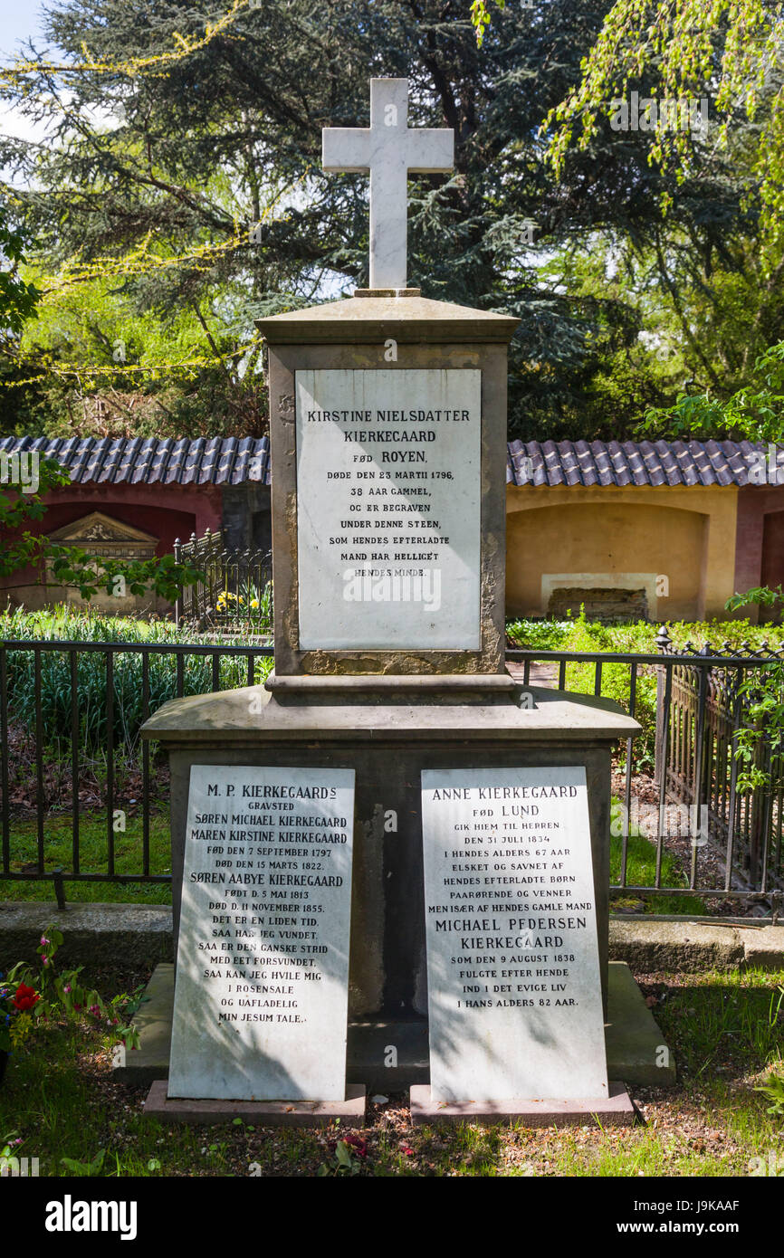 Denmark, Zealand, Copenhagen, Norrebro, Assistens Cemetery, grave of ...