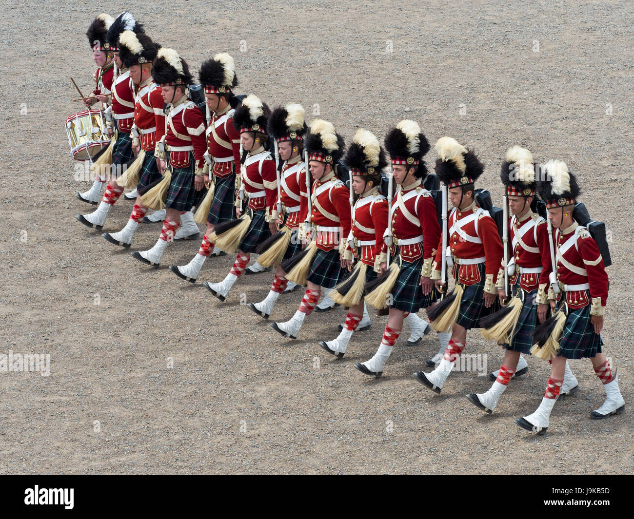 1700s british military drill hi-res stock photography and images - Alamy