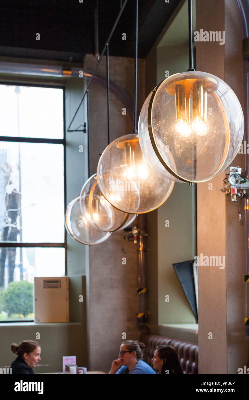 New Zealand, South Island, Christchurch, C1 Espresso cafe, located in ...