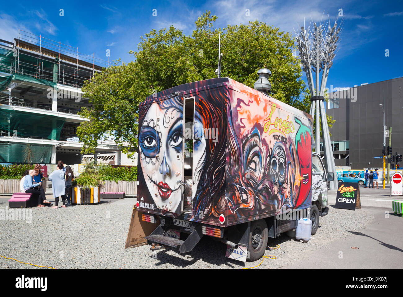 Food truck new zealand hi-res stock photography and images - Alamy