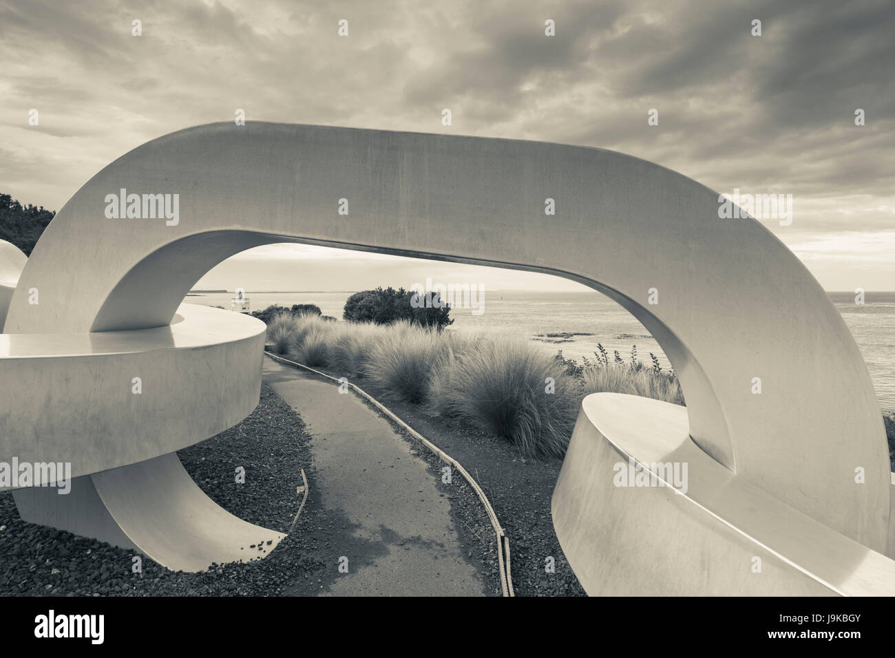 New Zealand, South Island, Southland, Bluff, Stirling Point, southern ...