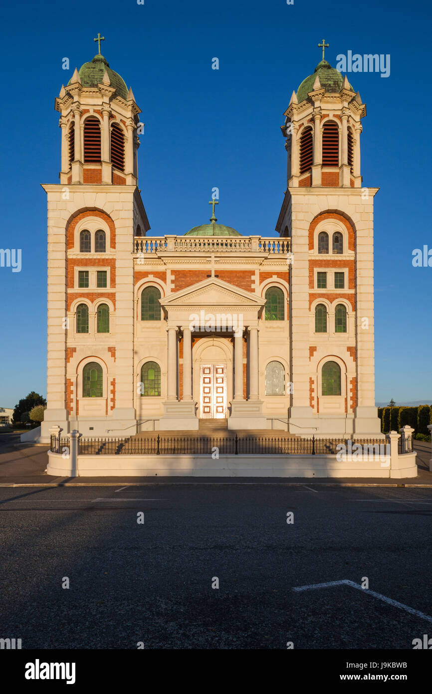 New Zealand, South Island, Canterbury, Timaru, Sacred Heart Basilica ...