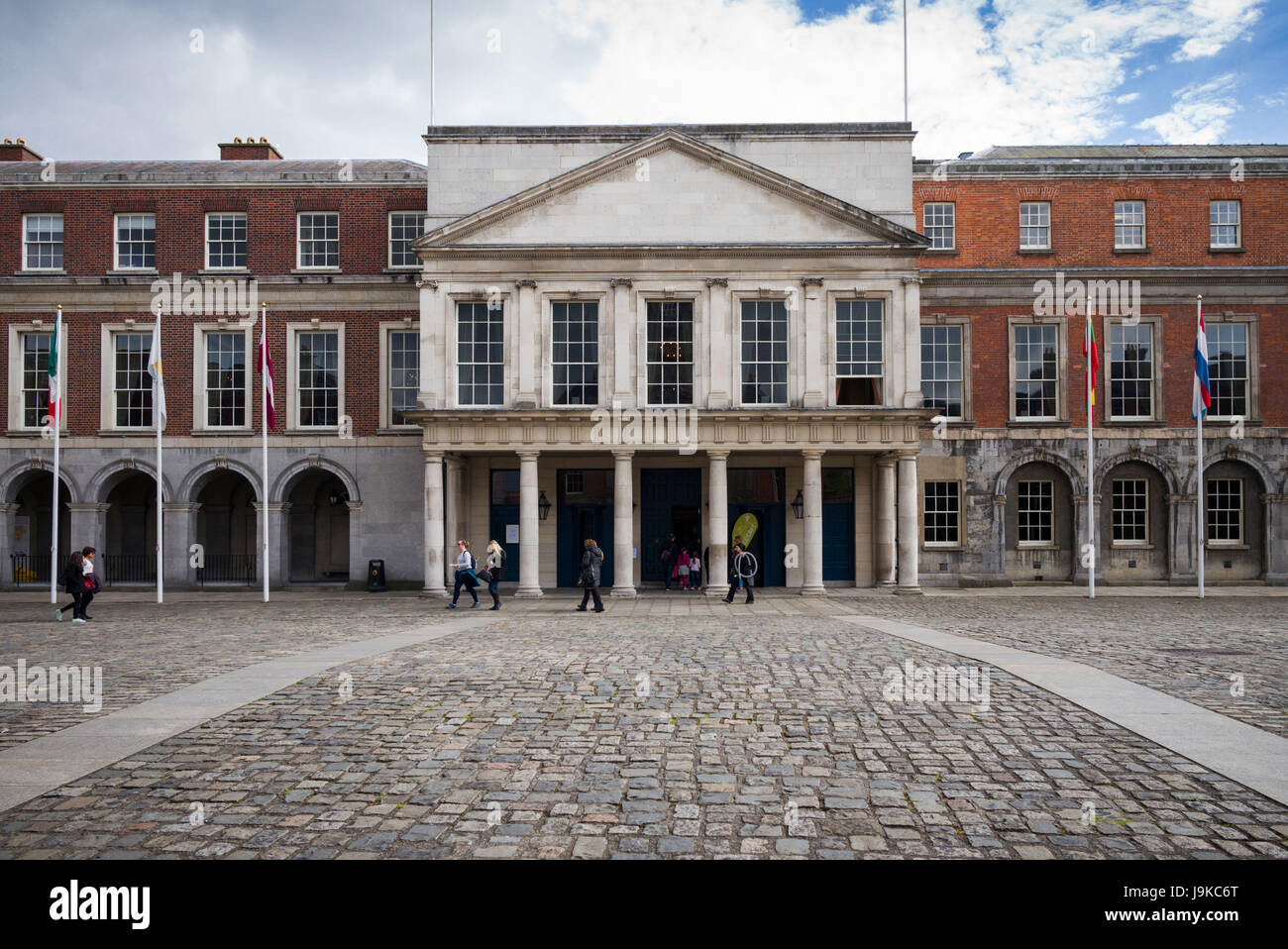 Ireland, Dublin, Dublin Castle, exterior Stock Photo - Alamy