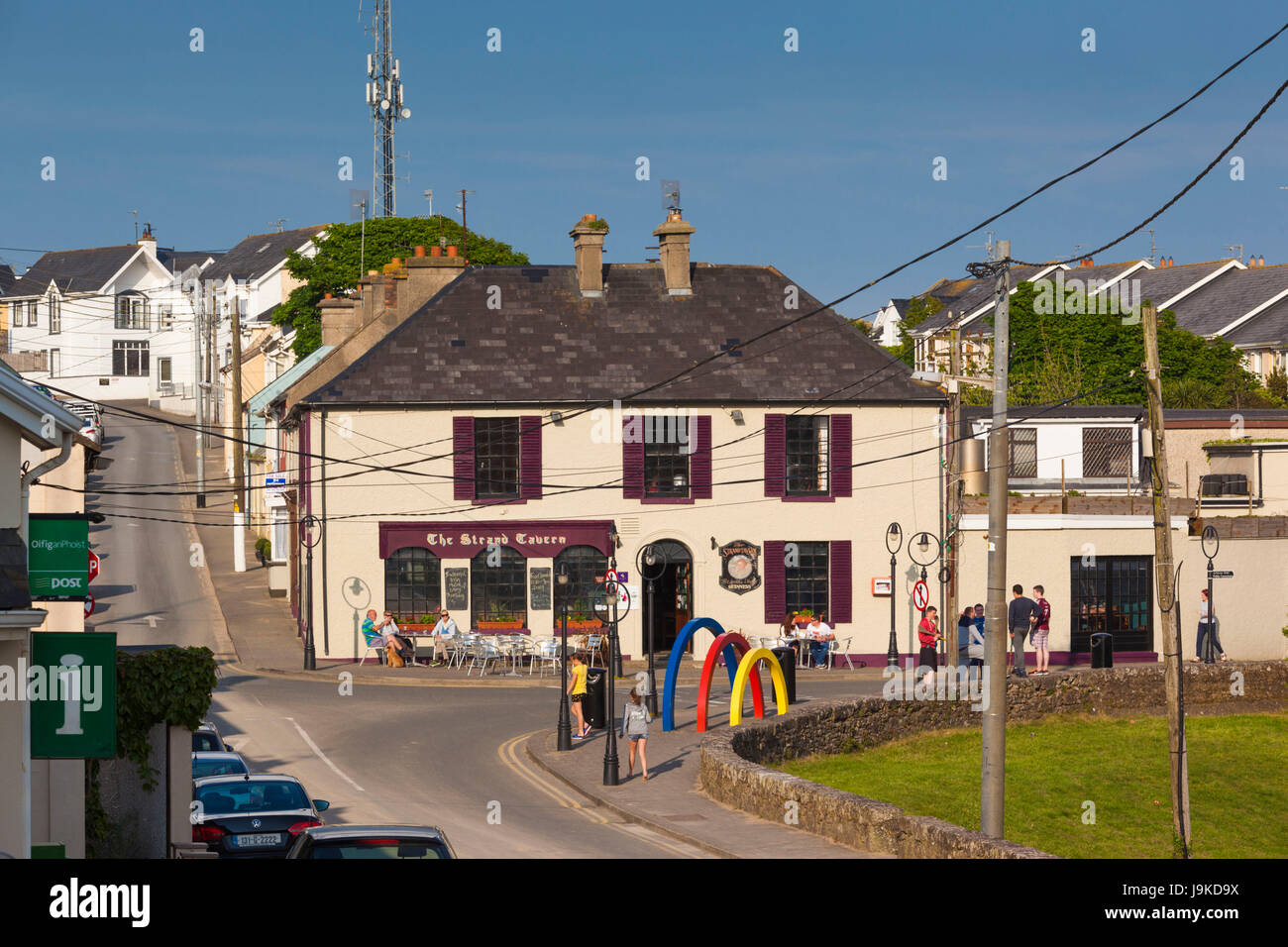 Ireland, County Wexford, Duncannon, village view Stock Photo - Alamy