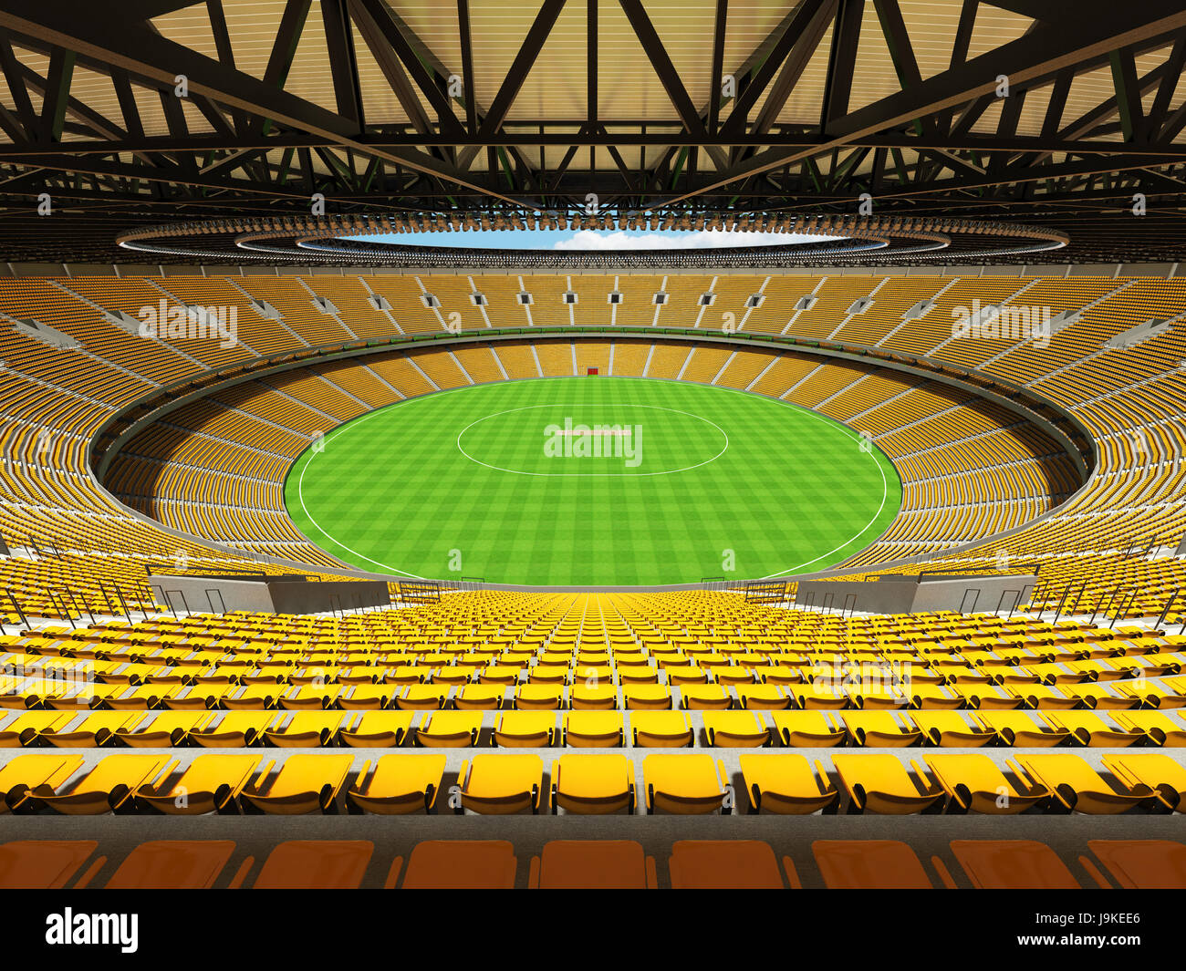 Cricket field perspective hi-res stock photography and images - Alamy