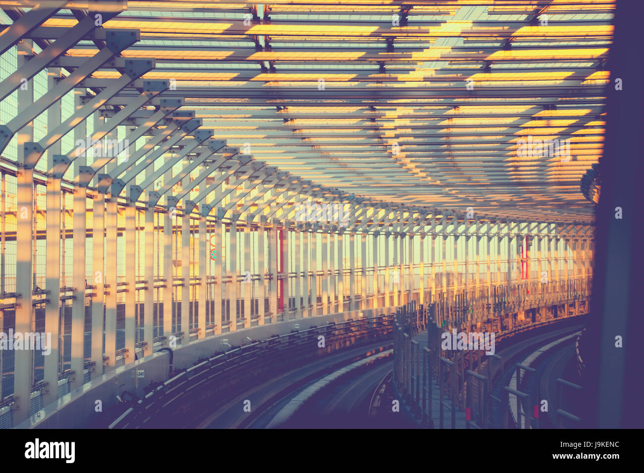 Tokyo metro tunnel hi-res stock photography and images - Alamy