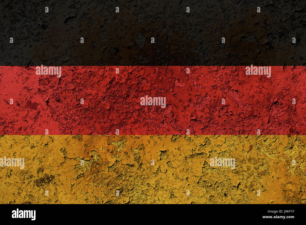 Germany flags on the old background Stock Photo - Alamy