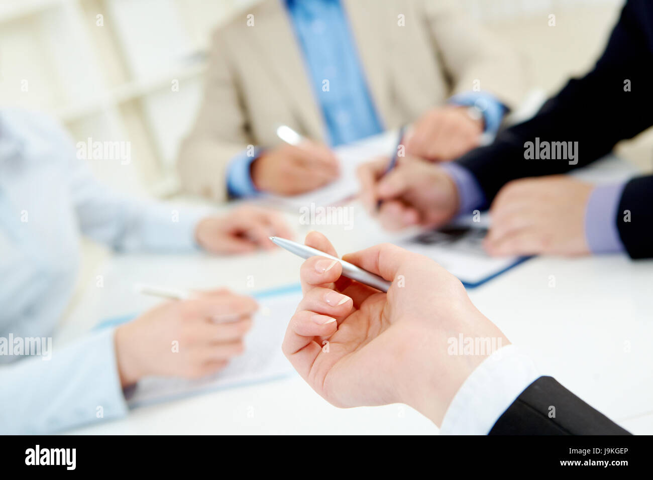 conversation, gesture, office, indicate, show, hand, strategy ...