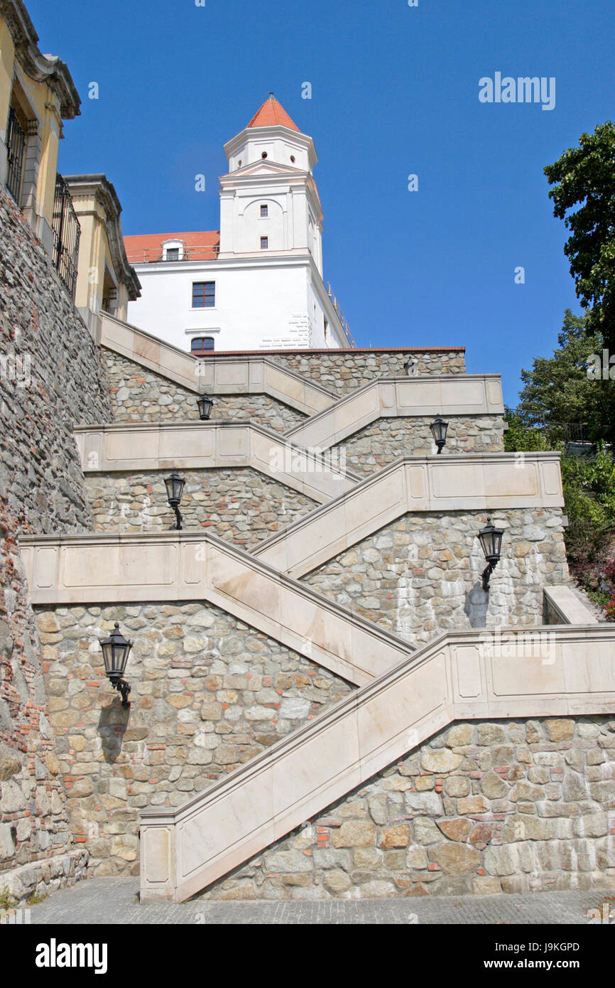 stairs, slovakia, rise, climb, climbing, ascend, uphill, tread, clamber ...