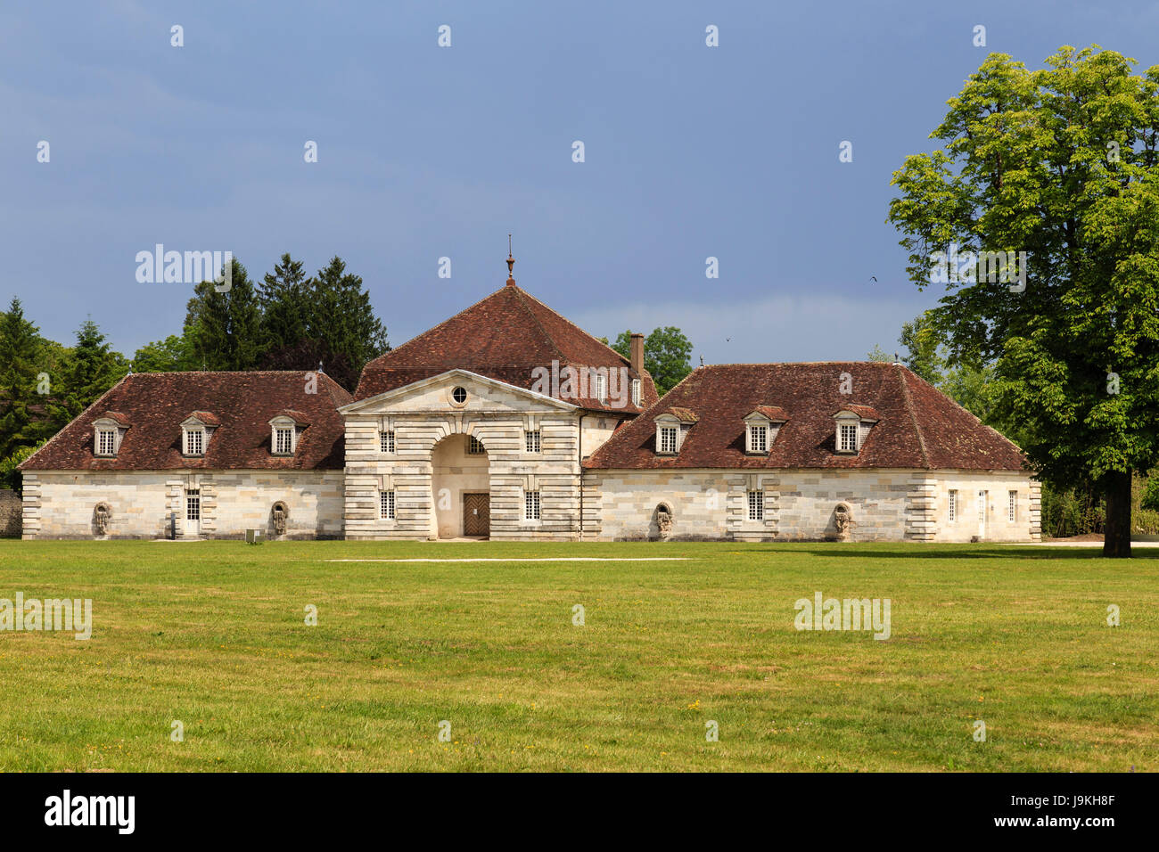 France, Doubs, Arc et Senans, Royal Saltworks at Arc et Senans, listed ...