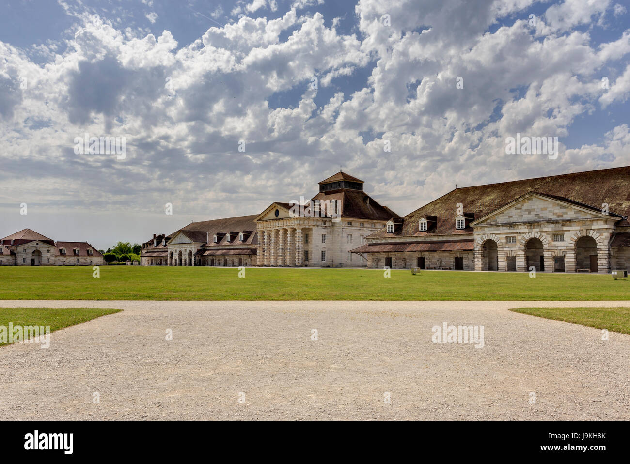 France, Doubs, Arc et Senans, Royal Saltworks at Arc et Senans, listed ...