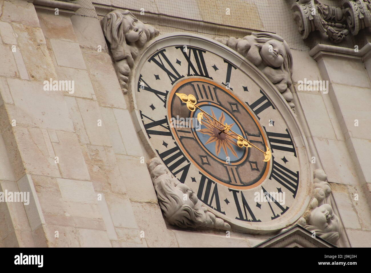 tower, baroque, clock, time, clock tower, clock hand, middle ages ...
