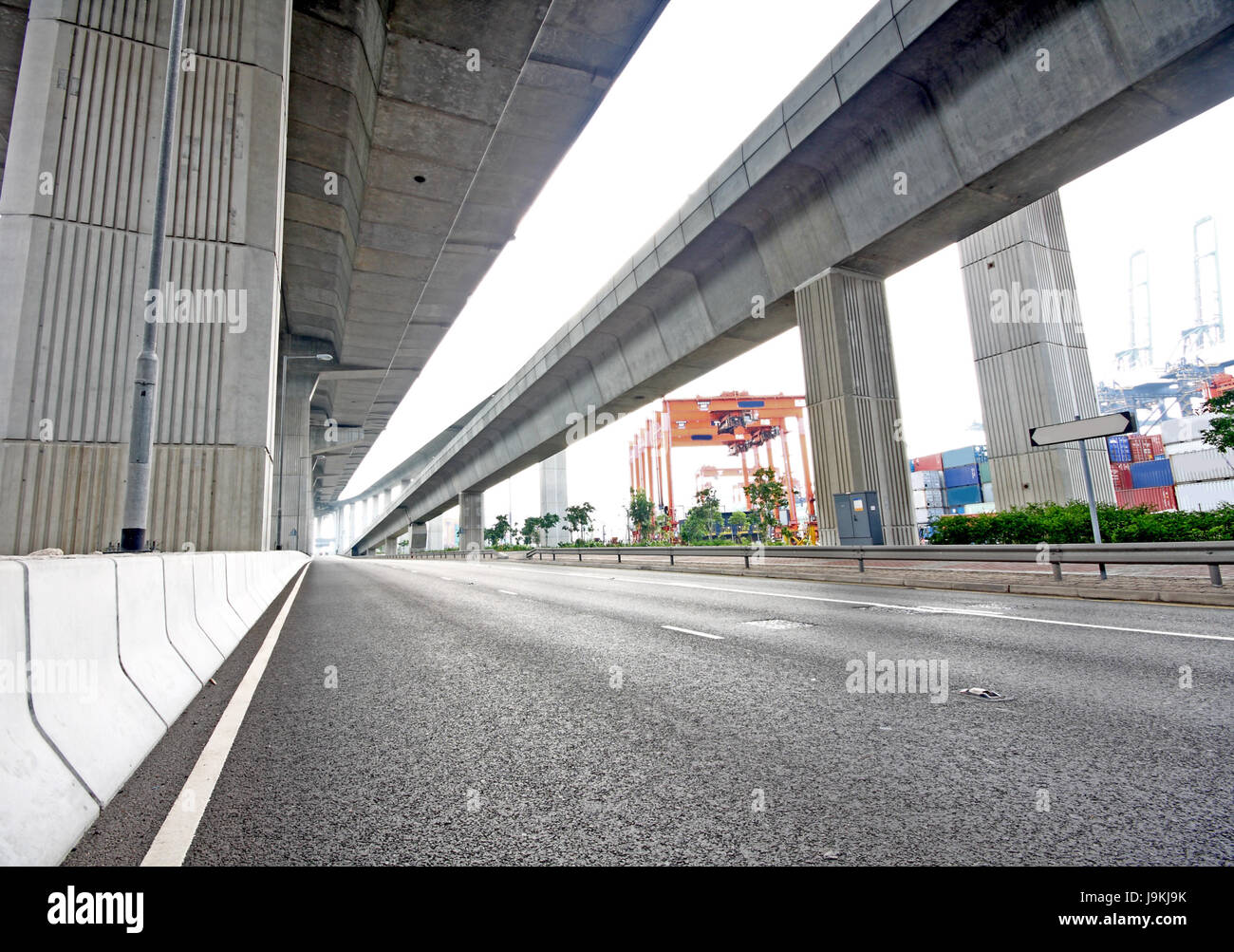 traffic, transportation, bridge, night, nighttime, car, automobile ...