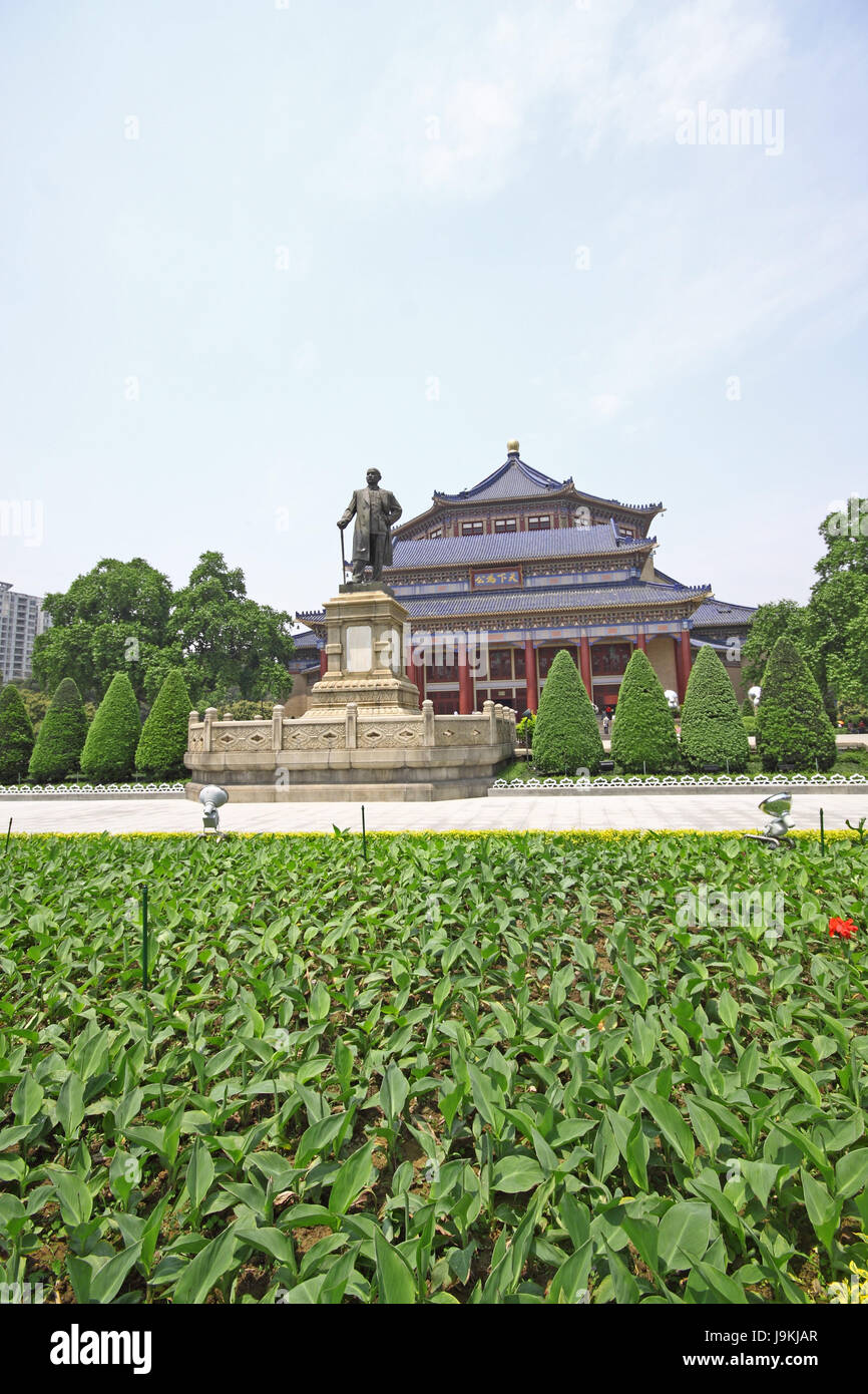 hall, memorial, china, shine, shines, bright, lucent, light, serene ...