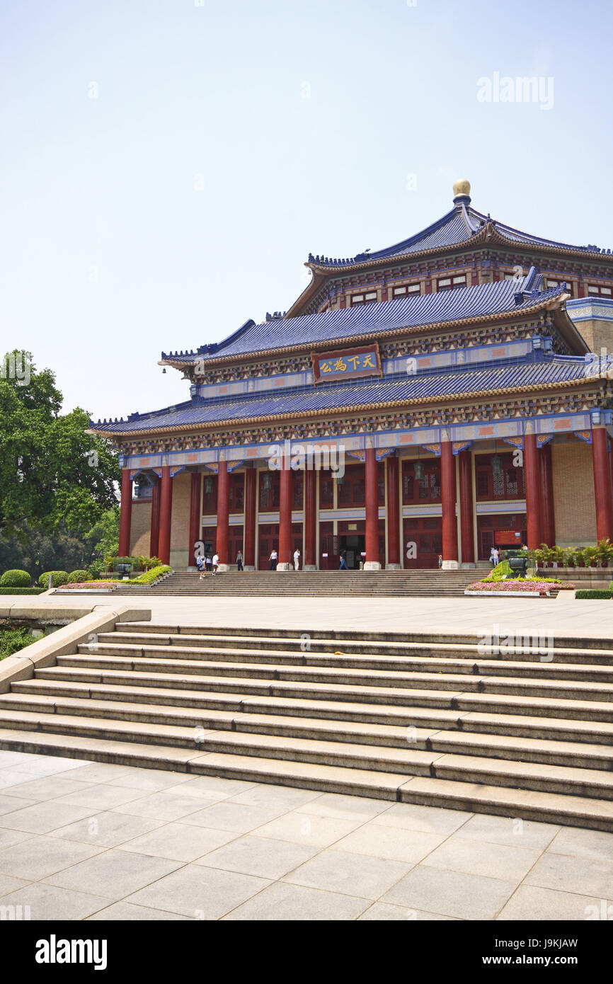 hall, memorial, china, shine, shines, bright, lucent, light, serene ...