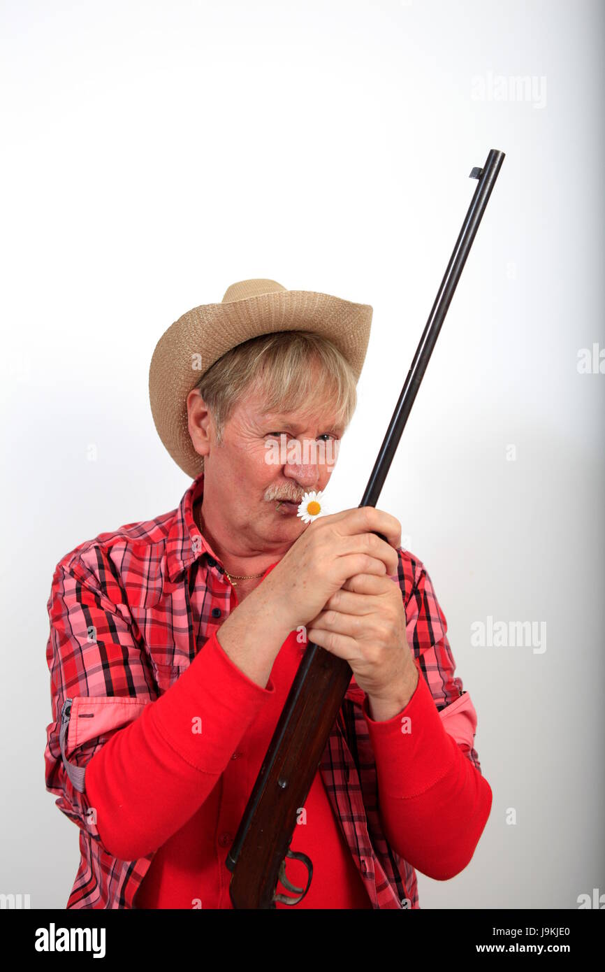 Funny man gun hi-res stock photography and images - Alamy