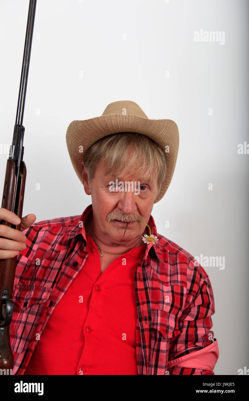 Funny man gun hi-res stock photography and images - Alamy