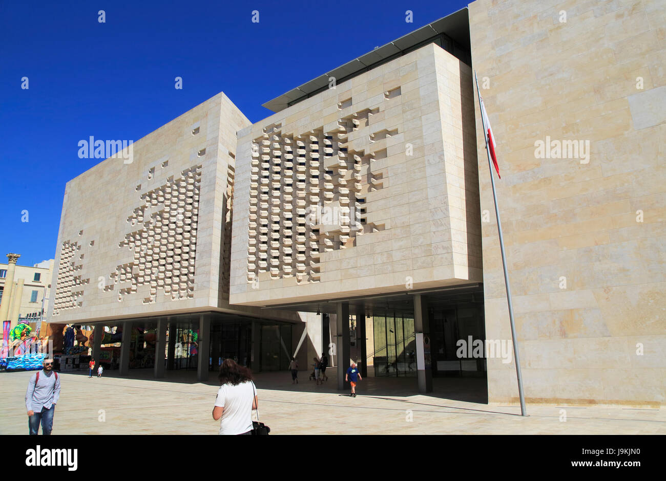 Maltese parliament building hi-res stock photography and images - Alamy