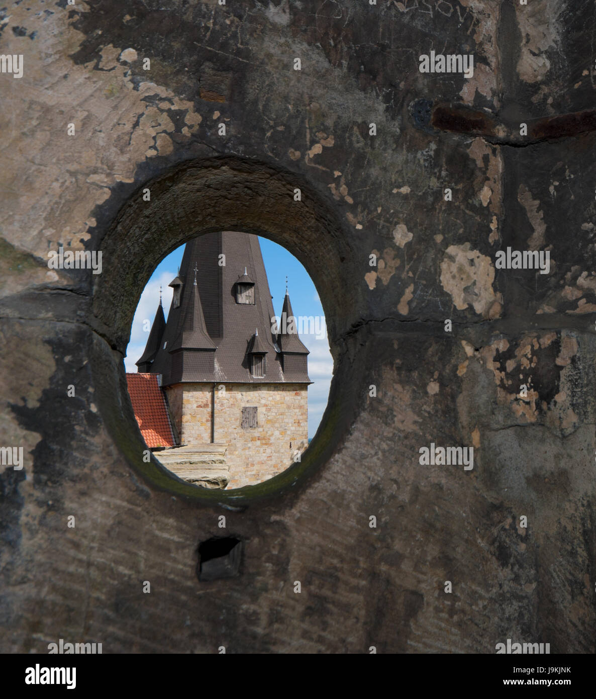 tower, germany, german federal republic, medieval, castle, landmark ...