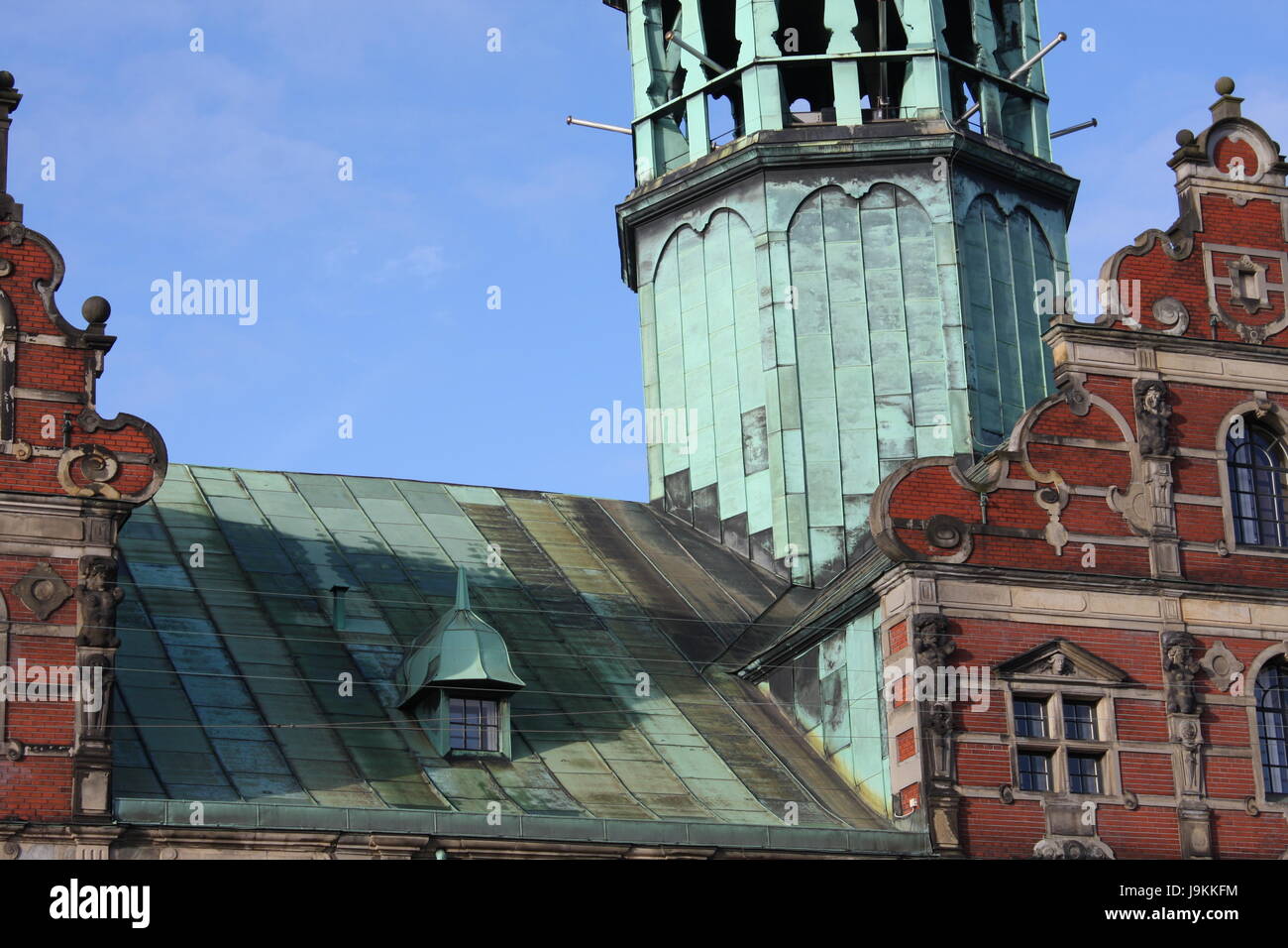 Details on Old stock exchange building in Copenhagen, Denmar Stock ...